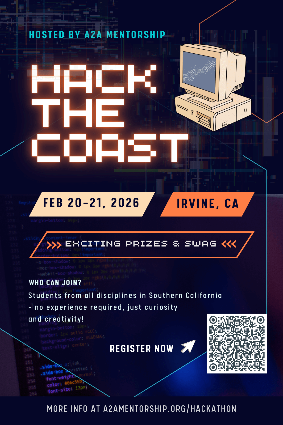[UG/MS/PhD] A2A Mentorship's Hack the Coast - USC Viterbi | Thomas Lord ...
